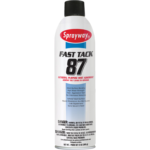 Sprayway 1000035133 Adhésif en aérosol fin à usage général Fast Tack 87 ...