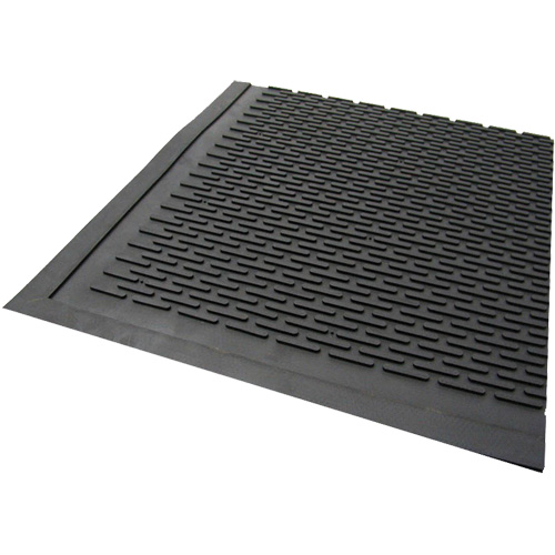 Edgewood Matting SLM220305 Outdoor Mat, Rubber, Scraper Type, Solid ...