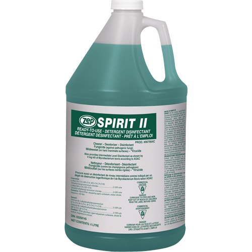 ZEP Spirit II Detergent Disinfectant, Jug JP771 (67954C) | Shop ...