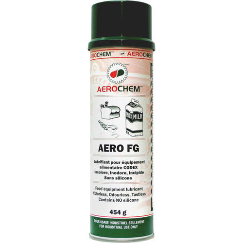 Aerochem AEFG454GDZ Aero Food Grade Quality Lubricant, Aerosol Can