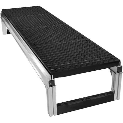 Wearwell FP3X12X18X72BK FOUNDATION Diamond-Plate Traction Modular ...