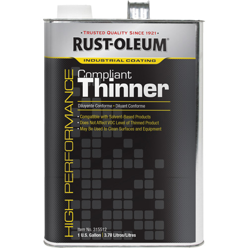 Rust-Oleum 315512 Compliant Thinner, Gallon, 1 gal.