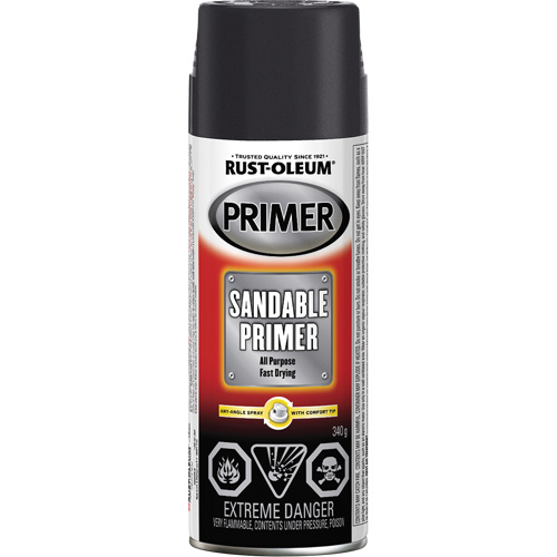 Rust-Oleum 257737 Automotive All-Purpose Sandable Primer, Black, Very ...