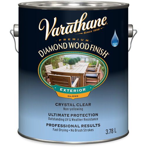 Rust-Oleum Y250031 Varathane® Diamond Wood Finish® Exterior Finish, 3. ...