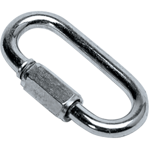 NIV837 Zinc-Plated Quick Link, 880 lbs. (0.44 tons), 1/4"