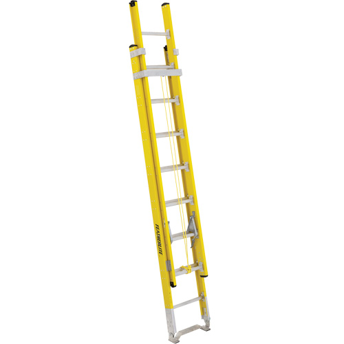 FEATHERLITE Industrial Heavy-Duty Extension Ladders (6200 Series) MF409 ...
