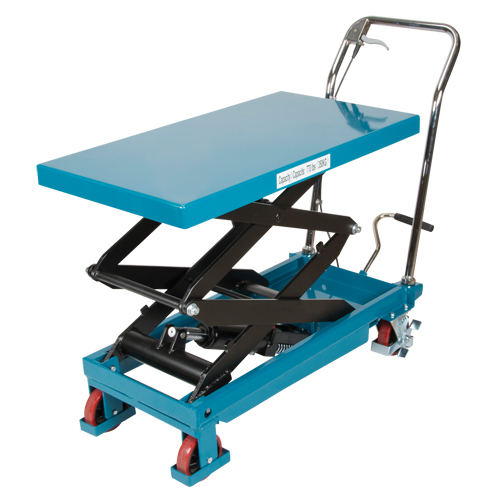 KLETON MJ520 Heavy-Duty Hydraulic Scissor Lift Table, 35-3/4" L x 19-3/ ...