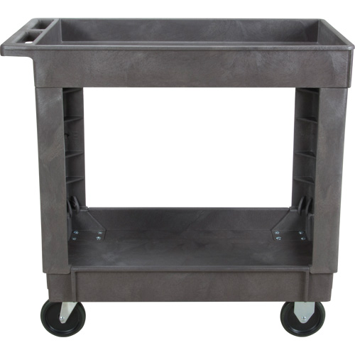 KLETON Utility Service Cart, 2 Tiers, 17-1/2" x 32-1/2" x 34-1/2", 500 ...