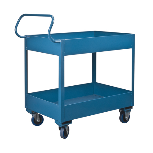 KLETON Deep Lipped Service Cart MN395 | Shop Shelf Cart | TENAQUIP