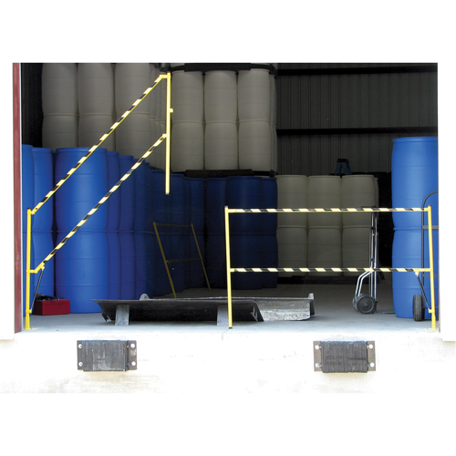 Vestil SLG-10 Safety Lift Gate, 10' L x 42-5/8" H, 159" Raised, Yellow