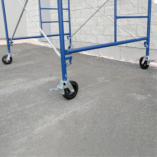 Metaltech M-MRT5710 Complete Scaffold Tower with Casters, 69-1/2" D x ...