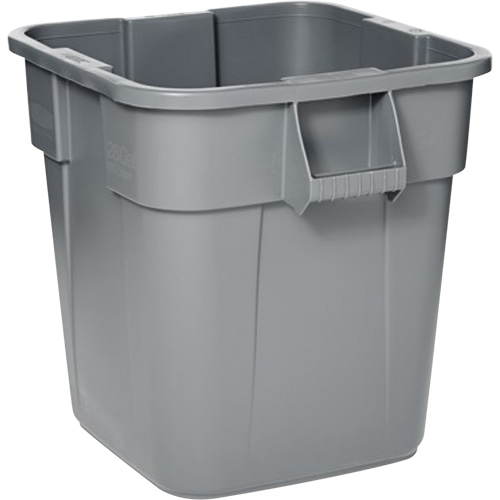 RUBBERMAID Contenants carrés Brute, Polyéthylène, 28 gal. US NC425 ...