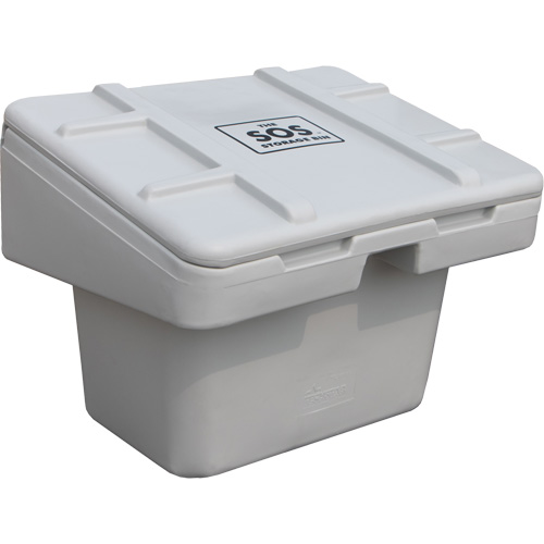 Techstar Plastics Inc SOS 5.501 Salt Sand Container SOS, With Hasp, 30 ...