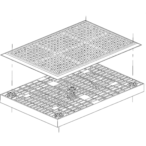 Add-A-Level® Work Platform Mat NG193 | Shop Flooring Parts ...
