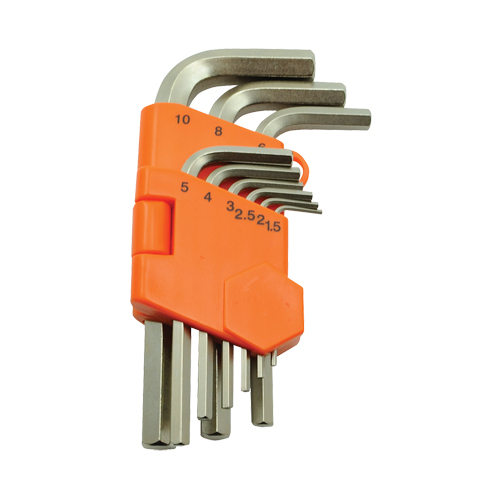 DYNAMIC Hex Key Set, 9 Pcs., Metric NJH817 (D043204) | Shop Hex Key Set ...