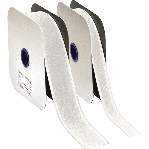 OC439 Fastener, Hook, 10 yds x 3/4", Adhesive, White