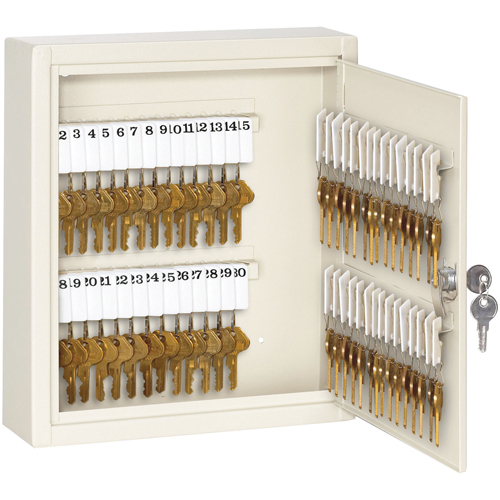 MASTER LOCK Heavy-Duty Key Cabinet, 60 Keys, Beige OJ923 (7125D) | Shop ...
