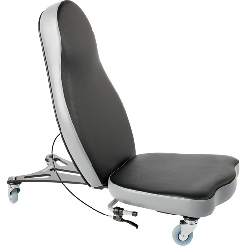 Synetik 508-00001 Flex 2 Ergonomic Chair, Vinyl, Black