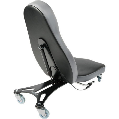 Synetik 508-00001 Flex 2 Ergonomic Chair, Vinyl, Black