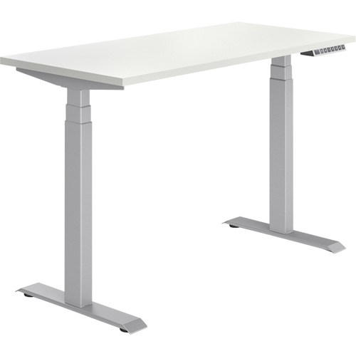 Offices To Go NL48243QHT-DWT-TTU Newland Height-Adjustable Rectangular ...