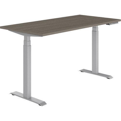 Offices To Go NL60303QHT-ACJ-TTU Newland Height-Adjustable Rectangular ...