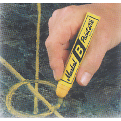 Markal 080220 Paintstik® Original B® Paint Marker, Solid Stick, White
