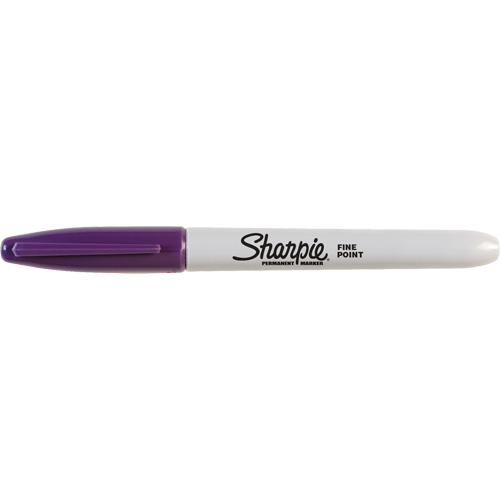 Sharpie 30008 Permanent Markers - #15, Fine, Purple