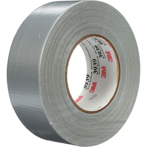 3M 3939-2X60 3939 Duct Tape, 9 mils, Silver, 48 mm (2") x 55 m (180')