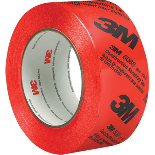 3M 8088-60X66 Construction Sheathing Tape 8088, 60 mm (2-3/8") x 66 m ...