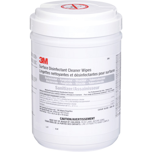 3M Surface Disinfectant Cleaning Wipes PG211 (HSW-100) | Shop Cleaning ...