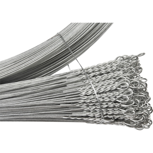 Kleton PG705 Baling Wire, Galvanized, 13-1/2' L, 13 ga.
