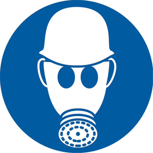 Accuform Signs LSGM2262 étiquettes de sécurité ISO obligatoire - portez ...