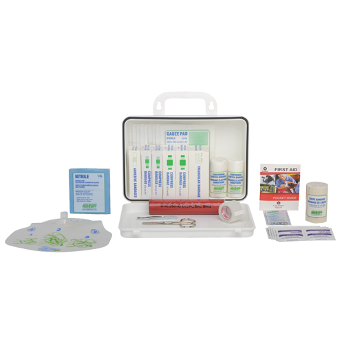 SAFECROSS Regulation First Aid Kits, Alberta, Plastic Box SAY132 (50100 ...
