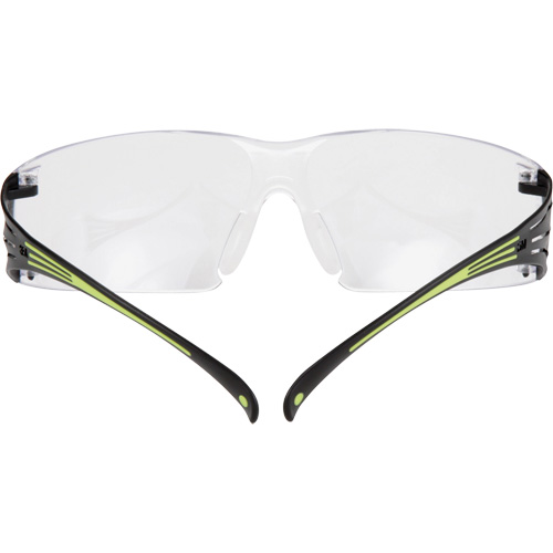 3M SF401AF-CA Securefit 400 Series Safety Glasses, Clear Lens, Anti-Fog ...
