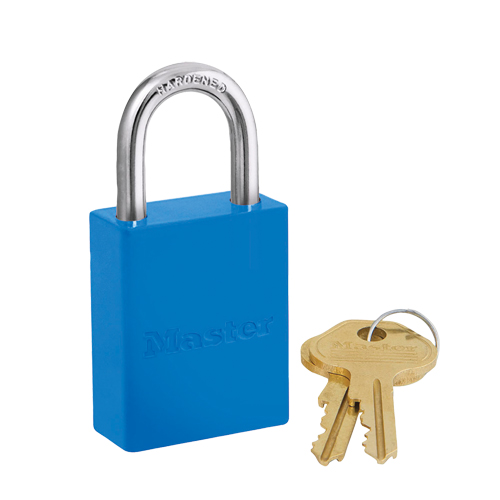 MASTER LOCK Cadenas de sécurité en aluminium séries 6835, jeu de 6 ...