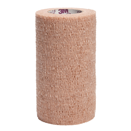 3M 3M2084 Coban Latex-Free Wraps, Cut to Size L x 4" W, Class 1, Self ...