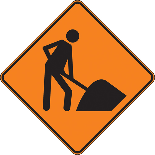 Men at Work Traffic Sign SEB034 | Shop Facility Signs | TENAQUIP
