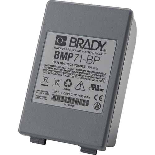 BRADY BMP®71 Label Printers - Accessories SEC669 (M71-BATT) | Shop ...