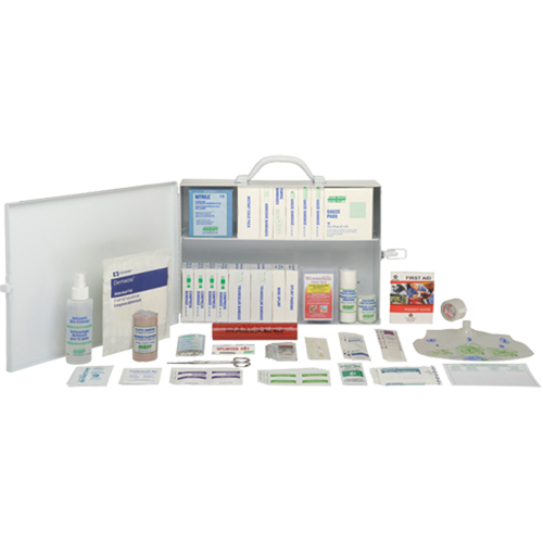 Safecross 01351 Office Standard Kit, Class 1 Medical Device, Metal Box