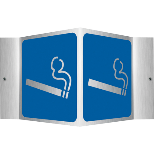 Accuform Signs PSM401 Smoking Section Projection Sign, 6" x 5 ...