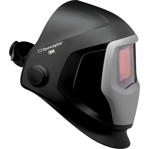 3M Speedglas 9100 Series Welding Helmets, 4.2" x 2.8" View Area, 5/8 - 13 Shade Range, Black ...