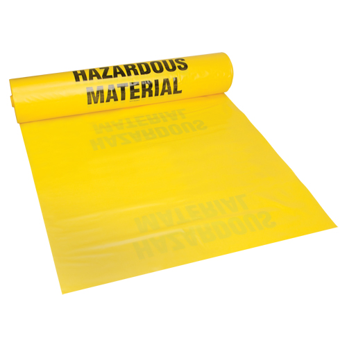 RMP Hazardous Waste Bags, Infectious Waste, 60" L x 36" W, 50 /pkg ...