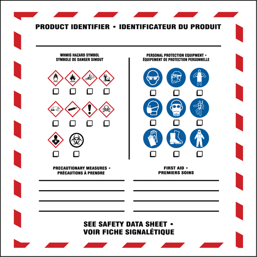 ACCUFORM SIGNS étiquettes OTS SGH SFU665 (VSFLP5555X5) | Magasiner ...