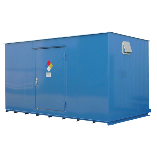 DENIOS Non-Combustible Storage Building SFW281 (L53-1812) | Shop Safety ...