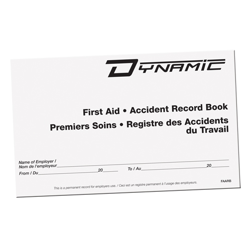 DYNAMIC SAFETY Accident Record Book SGB068 (FAARB) | Shop First Aid ...