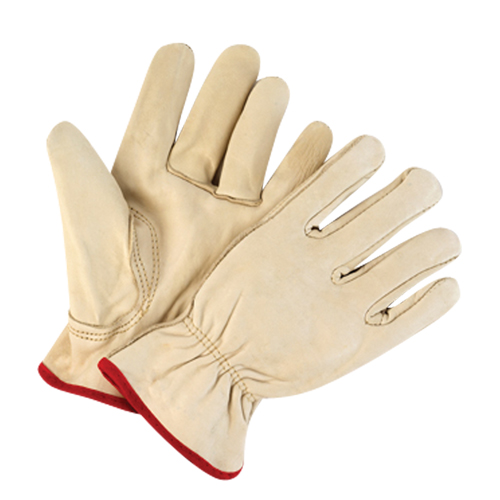 SGC728 Driver's Gloves, Large, Grain Cowhide Palm