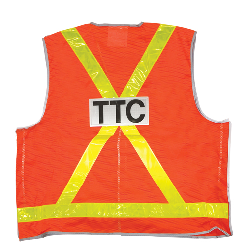 Safety Vest For TTC Fire Warden SGC829 | Shop High Visibility Vest ...