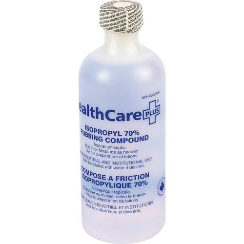 Dynamic Safety FARB225 Alcool isopropyl à friction, Liquide, Antiseptique