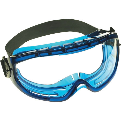 Ansell 18624 KleenGuard Monogoggle OTG Safety Goggles, Clear Lens, Anti ...