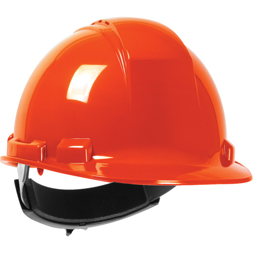 DYNAMIC SAFETY Casque de sécurité Whistler, Suspension Rochet, Orange ...